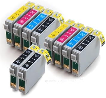 Epson Stylus DX8450 x10 Compatible Printer Ink Cartridges: Amazon.co.uk ...