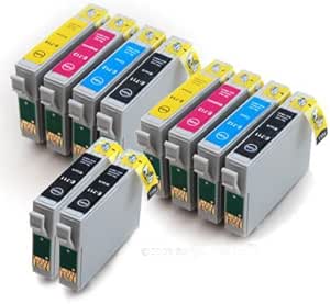Epson Stylus DX8450 x10 Compatible Printer Ink Cartridges: Amazon.co.uk ...