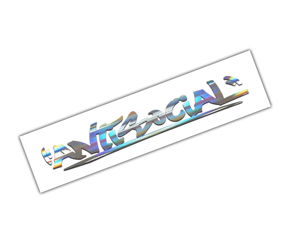 Amazon.com - Antisocial Windshield Decal Sticker Banner Window Car ...
