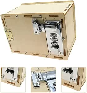 Amazon.com: Mechanic Toys Lock Box Making Tool Vintage Toys Treasure ...