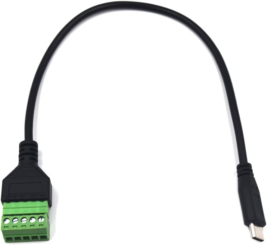 Amazon.com: XMSJSIY USB C Terminal, Type C Female Screw Terminal Block ...