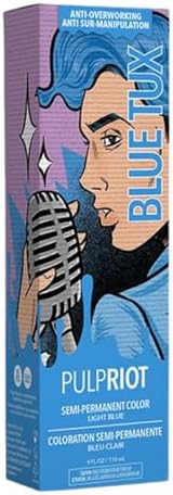 Amazon.com : Pulp Riot - Blue Tux - Light Blue Semi-Permanent Color 4 ...