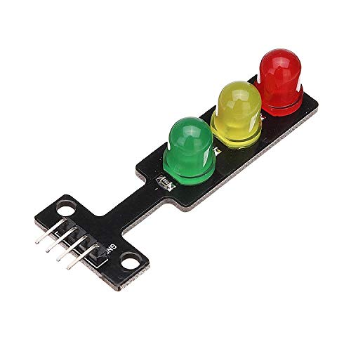 SunRobotics 5V Mini Traffic Light Red Yellow Green 5mm LED Display ...