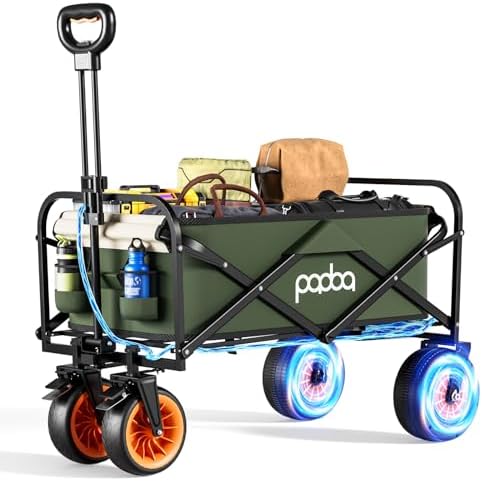 Amazon.com: Outisan e-Wagon Ultra Electric Utility Wagon with Smart ...
