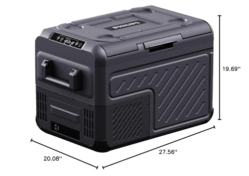 PHILIPS TB7101 12 Volt Refrigerator, 39 Quart Dual Zone Car ...