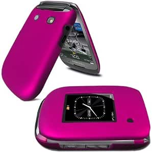 Amazon.com: Rose Pink Rubberized Hard Case Cover for BlackBerry Style ...