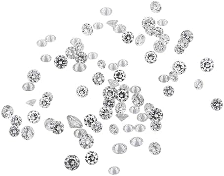 Amazon.com: REAL-GEMS Natural Loose Diamond Wholesale Lot 8pc 2.5mm 0 ...