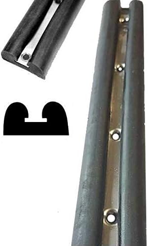 TSEC Marine Boat Rubber Fender Rubbing Strake Double D : Amazon.co.uk ...