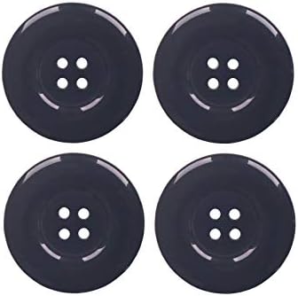 Amazon.com: Big Round Button (50 mm) 10 Pcs for Sewing Garment Clothing ...