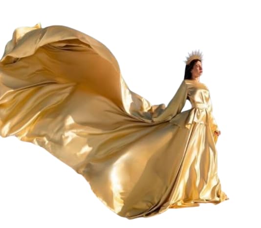 Amazon.com: Long Flying Dress with long Flying sleeves dress for ...