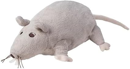 IKEA Gosig Ratta Plush Toy Rat Mouse Grey L 23 cm : Amazon.com.au: Toys ...