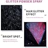 Amazon.com : 2 Pcs Body Glitter Spray, Perfect Body Glitter for Music ...