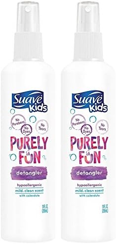 Amazon.com : Suave Kids Detangler Spray For Tear-Free Styling Silly ...