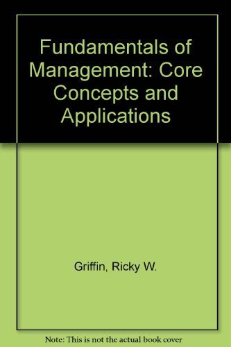 Amazon.com: Fundamentals of Management: Core Concepts and Applications ...