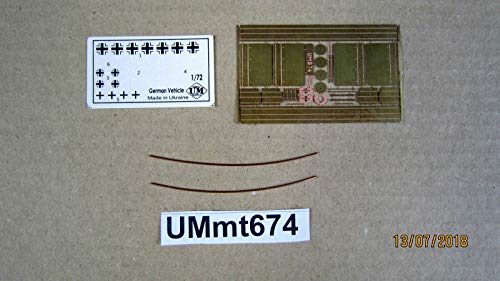 UMT 674-1/72 –"Tank Destroyer Armored Platform (German arm. Train ...
