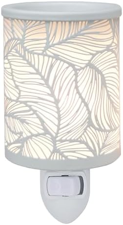 CVHOMEDECO. Wall Plug-in Electric Wax Melt Warmer Decorative Metal ...