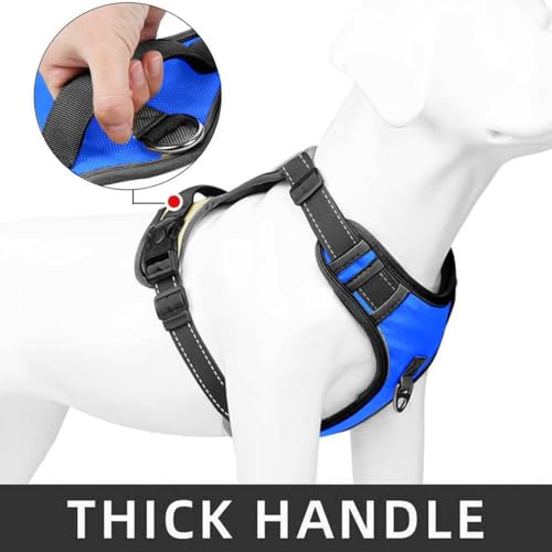 SUBAKA Double Body No-Pull Dog Harness /Reflective & Adjustable Double ...