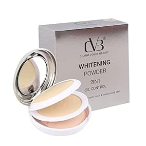 Buy CVB C30 Compact Whitening Powder 2 in 1 Setting Talc, Control Oil ...