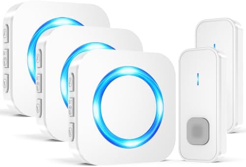 KKB Wireless Doorbell, Home Waterproof Door Bell, Easy Installation ...