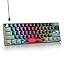 SOLIDEE 60 Percent Mechanical Gaming Keyboard,RGB Backlit Mini 60% ...