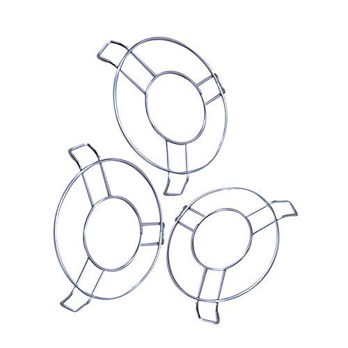 Metal Hot Pot Stand(Set of 3) : Amazon.in: Home & Kitchen