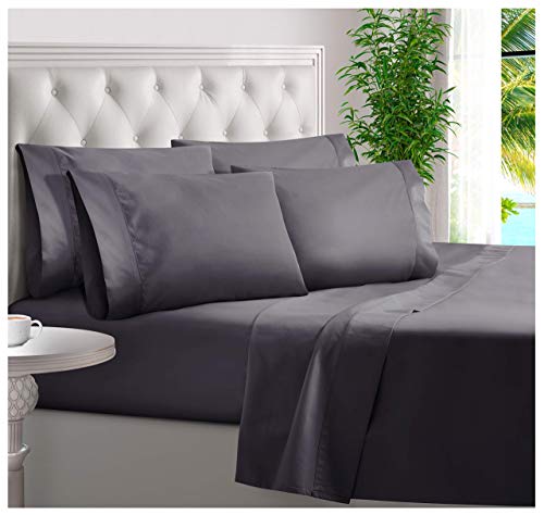 6 Piece Bamboo Sheets 100% Organic Bamboo Sheets Bamboo Bed Sheets ...