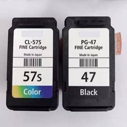 GPN PRINT PG 47 & CL 57 Small Ink Cartridge Compatible with Pixma Canon ...