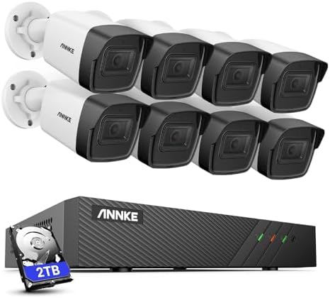 Amazon.com : ANNKE 12MP Security Camera System, 16CH NVR Recorder with AI Motion Detection, 8pcs ...