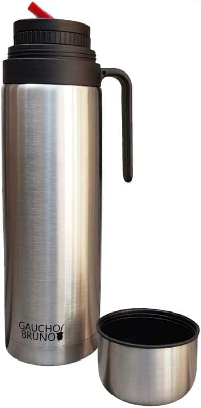 Amazon.com: Gaucho Bruno Yerba Mate Flask - Recipiente térmico para ...