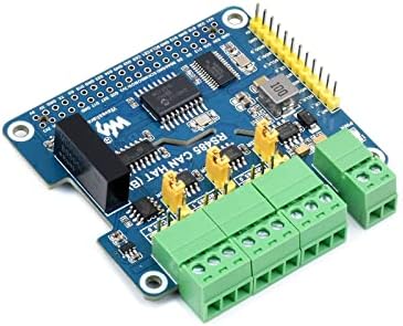 Amazon.com: 2-Channel RS485 and 1-Channel CAN Expansion Board Isolated RS485 CAN HAT (B) for ...