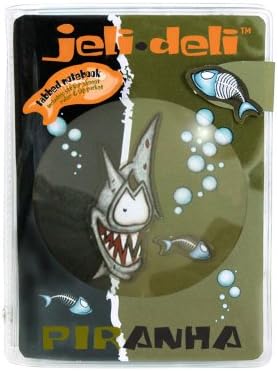 Amazon.com: Santoro Graphics Jeli Deli Piranha Liquid Filled Tabbed ...