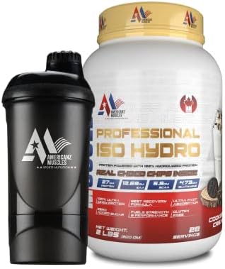 Americanz Muscles Professional ISO HYDRO Protein | 27g Per Scoop | 28 ...