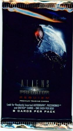 Amazon.com: Aliens vs Predator Requiem Premium Trading Card Pack : Toys ...