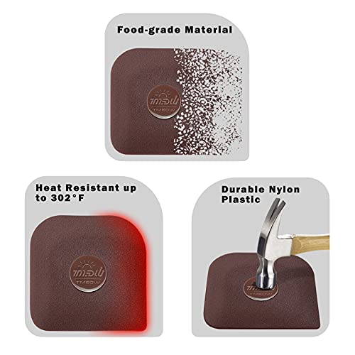 Pan Scraper, 10 Pcs Pot Scraper Plastic, Pot Scraper Non Scratch for ...