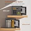 Billconch Smart Gun Safe for Multiple Pistols - Automatic Lock Safe Box ...