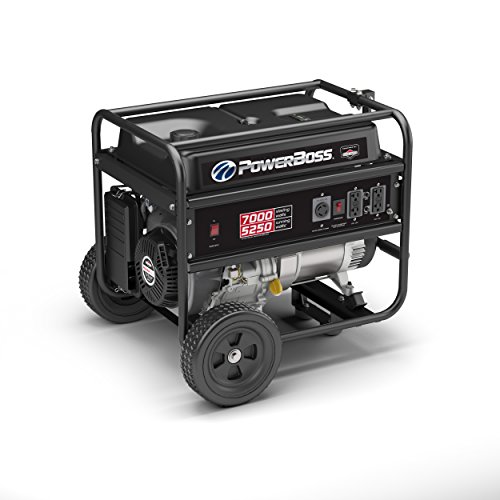 PowerBoss 30660, 5250 Running Watts/7000 Starting Watts, Gas Powered ...
