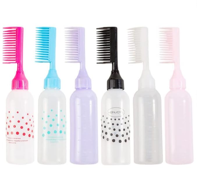 Osceola 120ml Professional Hair Colouring Comb Empty Hair Dye Bottle ...