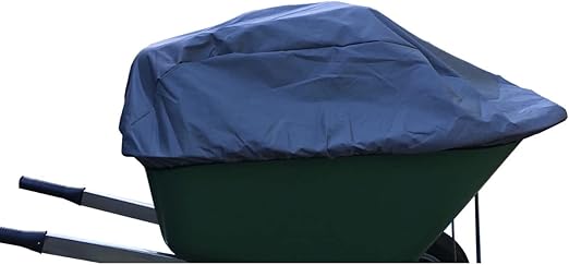 WheelBarrows Direct 200L Gray Weather Proof Wheelbarrow Cover, Grey ...