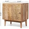 Amazon.com: Christopher Knight Home Cooney NIGHTSTAND, Natural : Home ...