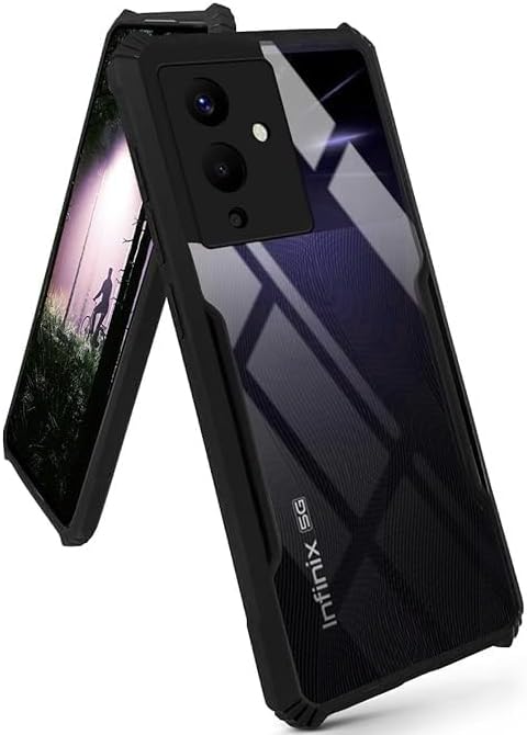 COBERTA Back Cover for Infinix Note 12 Pro 5G Back Cover Case - Black ...