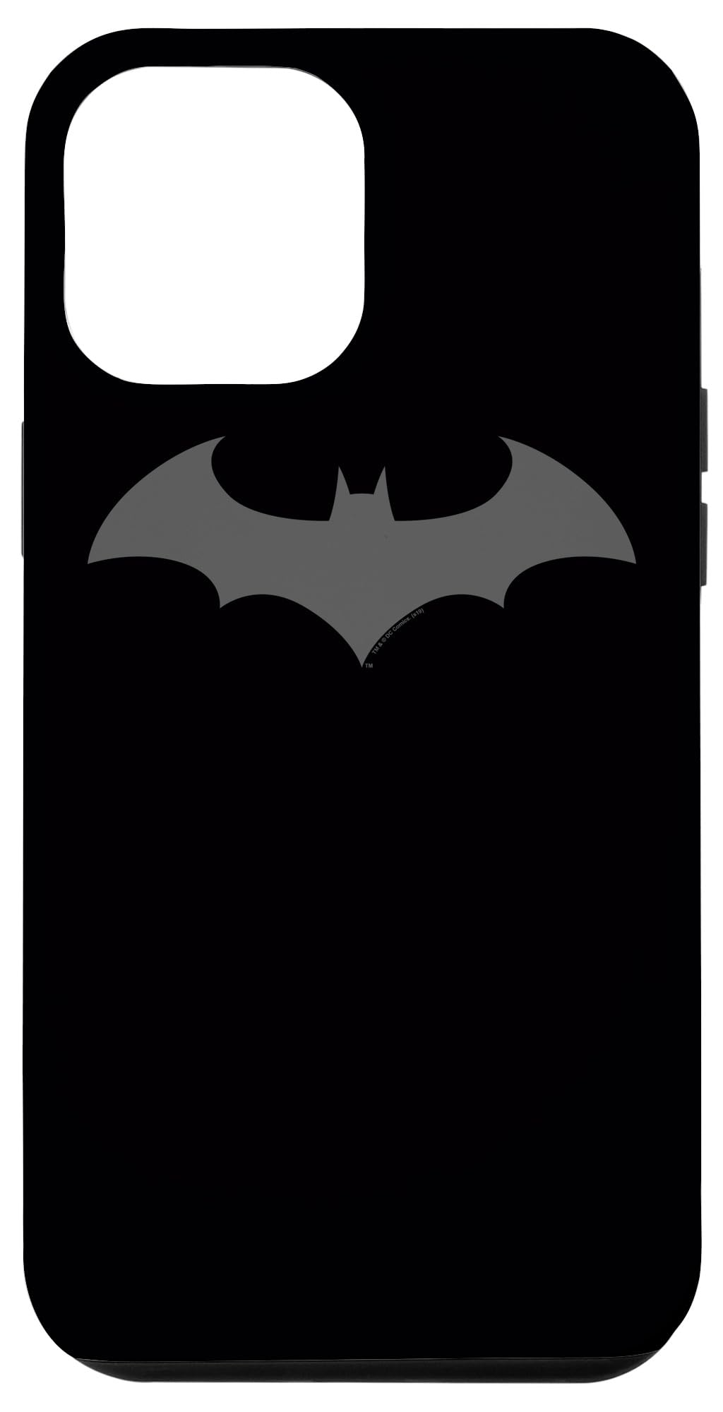 Snapklik.com : iPhone 12 Pro Max Batman Hush Logo Grey Case
