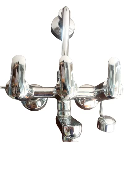 Stainless Steel Wall Mixer, Silver : Amazon.in: Home Improvement