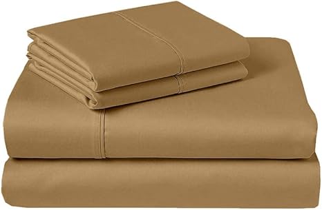 Amazon.com: Rajlinen Waterbed Sheets Set - 4 Piece Attached with Fitted ...