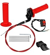Amazon.com: HIAORS 7/8'' Mini Bike Throttle Assembly and Throttle ...