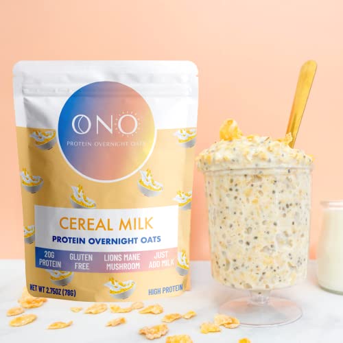 ONO Overnight Oats - Whey Variety Bundle (8 Pack) - 20g of Whey Protein ...