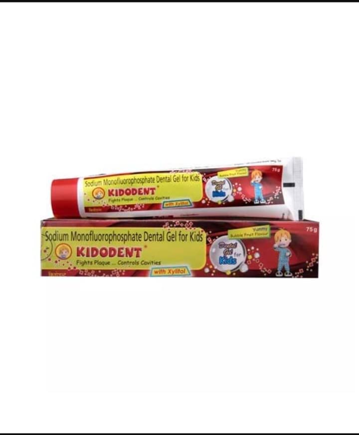Buy KIDODENT TOOTHPASTE,Plaque Removal, PACK OF 3 Online at Low Prices ...