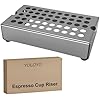 Amazon.com | Anti-Splash Espresso Cup Riser Stand, Premium Stainless ...