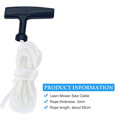 Starter Rope Lawn Mower, Lawnmower Starter Rope, Recoil Starter Rope ...