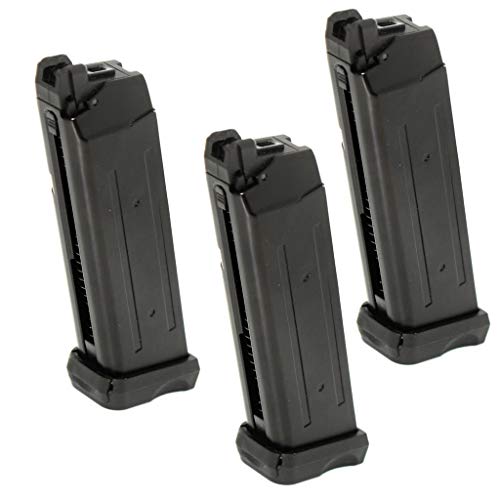 Airsoft Parts APS 3pcs 23rd Dual Power Co2 Magazine for ACP601 ACP606 A ...