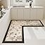 Hixingo Kitchen Rug Mat Non Slip Washable Runner Rugs L-shaped ...